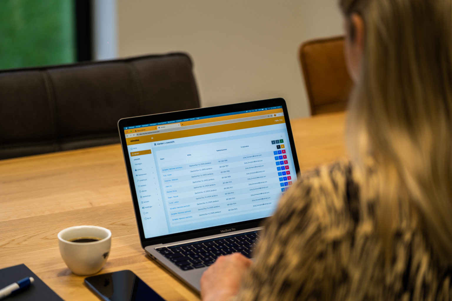 minutoo - eenvoudig factureren - administratie automatiseren - in een klik